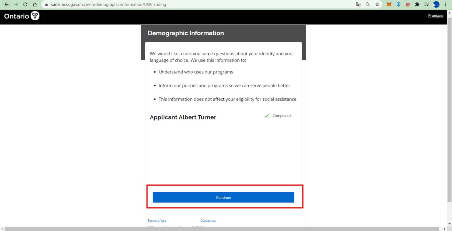 How to apply to Ontario Work Benefit?